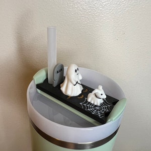 Ghost Walking Dog Stanley Topper 40 Oz and 30 Oz - Etsy