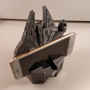 Millennium Falcon Inspired Phone Stand | Millennium Falcon | Millennium ...