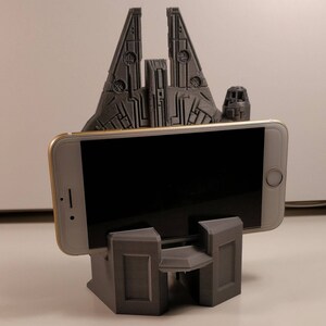 Millennium Falcon Inspired Phone Stand | Millennium Falcon | Millennium ...