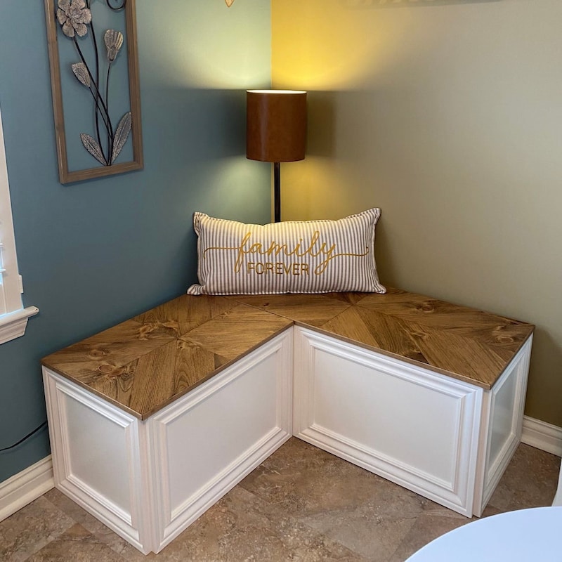 Corner Bench - Etsy