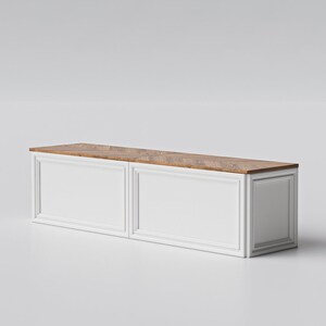 Bench - Chevron Entryway - Personalized Entryway Seating - Shoes ...