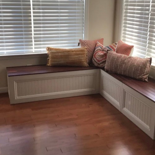 Corner Bench Kitchen With Storage Breakfast Nook Custom Made - Etsy