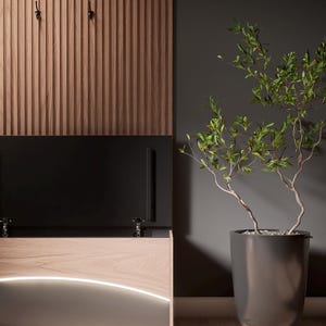 Contemporary Wooden Bench With LED Light | Stylish Entryway Furniture ...