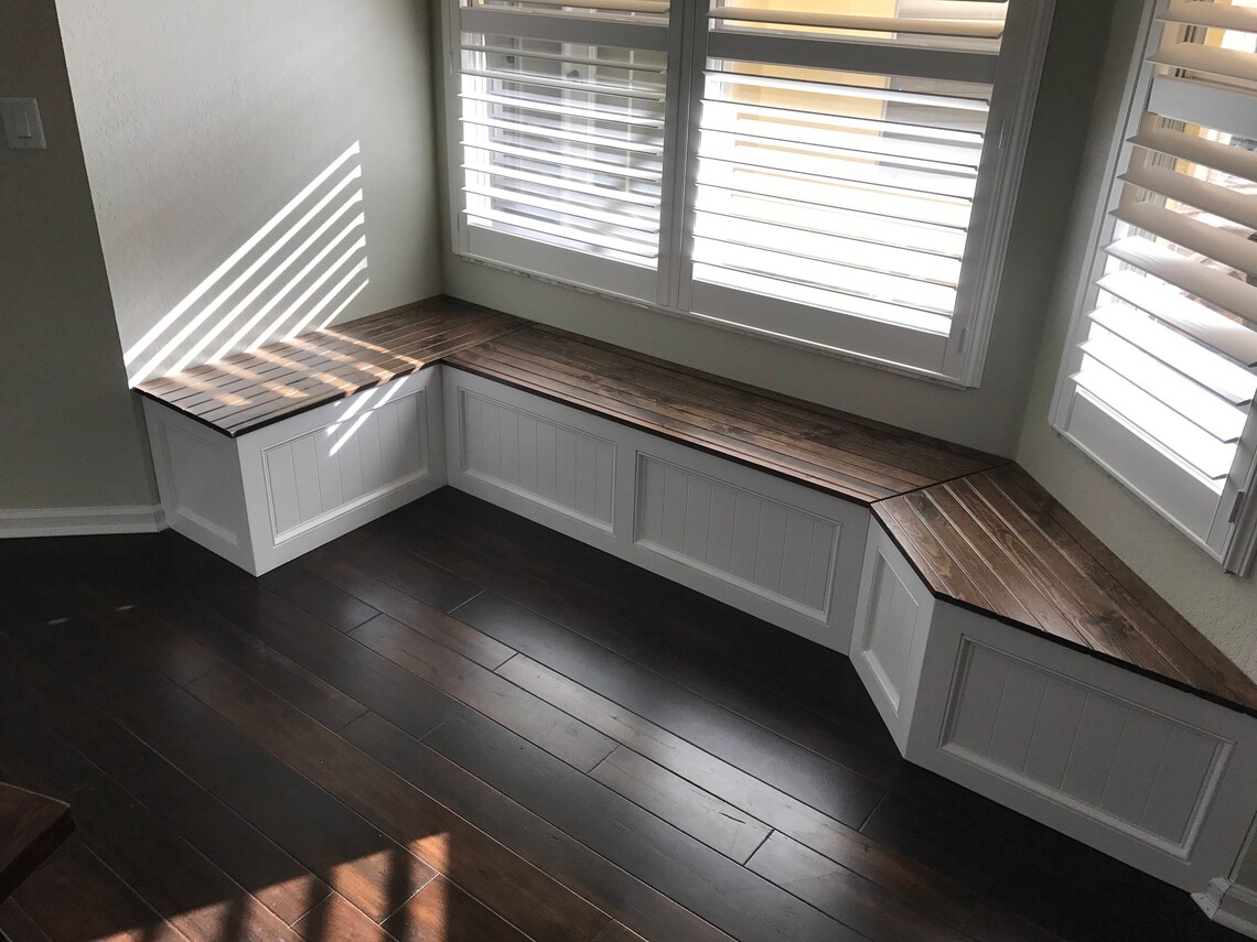 Corner Bench, Kitchen Seating, L Shaped Bench, Breakfast Nook - Etsy