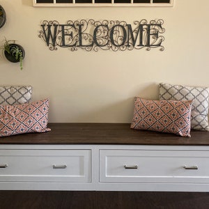 Custom Shaker Mudroom Entryway Bench With Front Drawers - Storage Bench ...