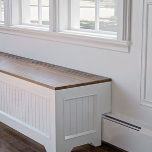 Custom Corner Bench With Storage for Baseboard Heating Spaces - Etsy