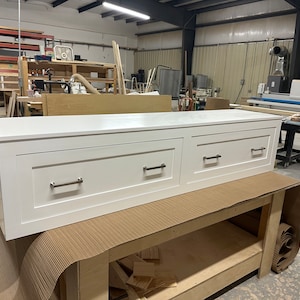 Shaker Bench With Drawers - Entryway/kitchen - Etsy