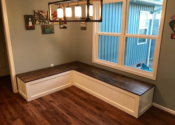 Custom corner bench seating store