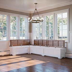 Custom Corner Bench With Storage for Baseboard Heating Spaces - Etsy