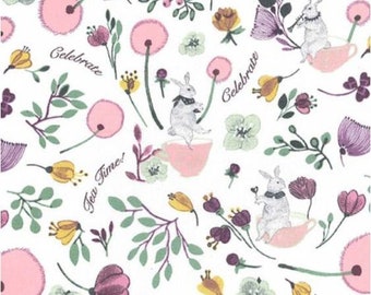 Rabbit fabric | Etsy