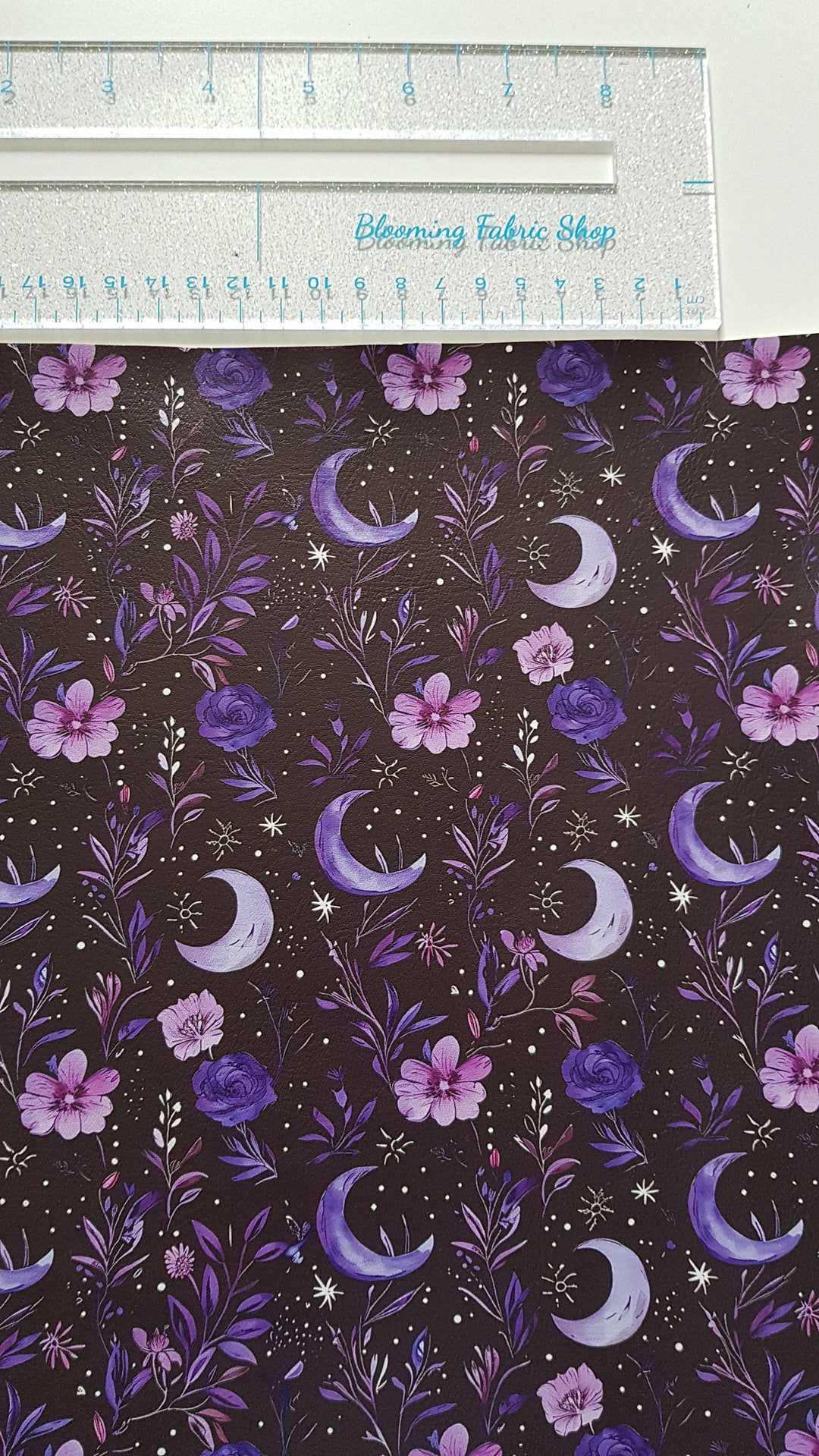 Moon Vinyl, Purple Vinyl, Goth Vinyl PVC Material, Bag Making Material ...