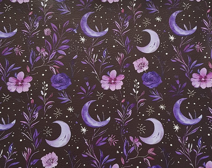 Moon Vinyl, Purple Vinyl, Goth Vinyl PVC Material, Bag Making Material ...