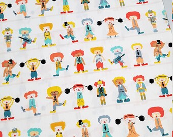 Clown Fabric - Etsy