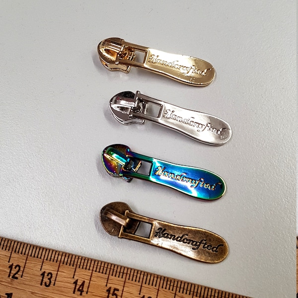 Metal Zipper Pulls - Etsy