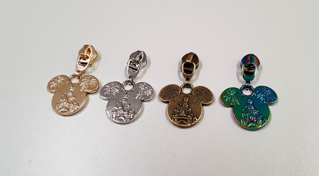 Zipper Pull Mouse Castle Nylon Bag Making Hardware Will Fit Size 5 ...