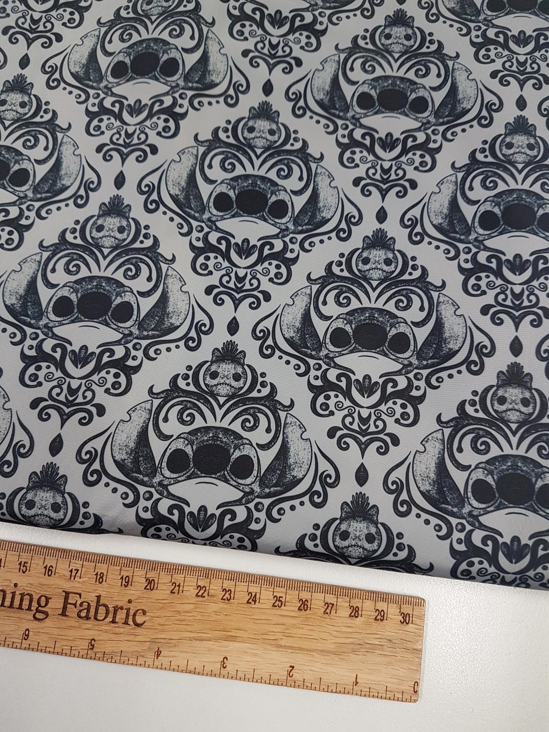 Damask Fabric Grey, Alien Fabric Lux Nylon, Waterproof Bag Making ...