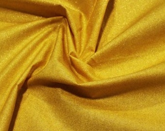 Gold Glitter Fabric - Etsy