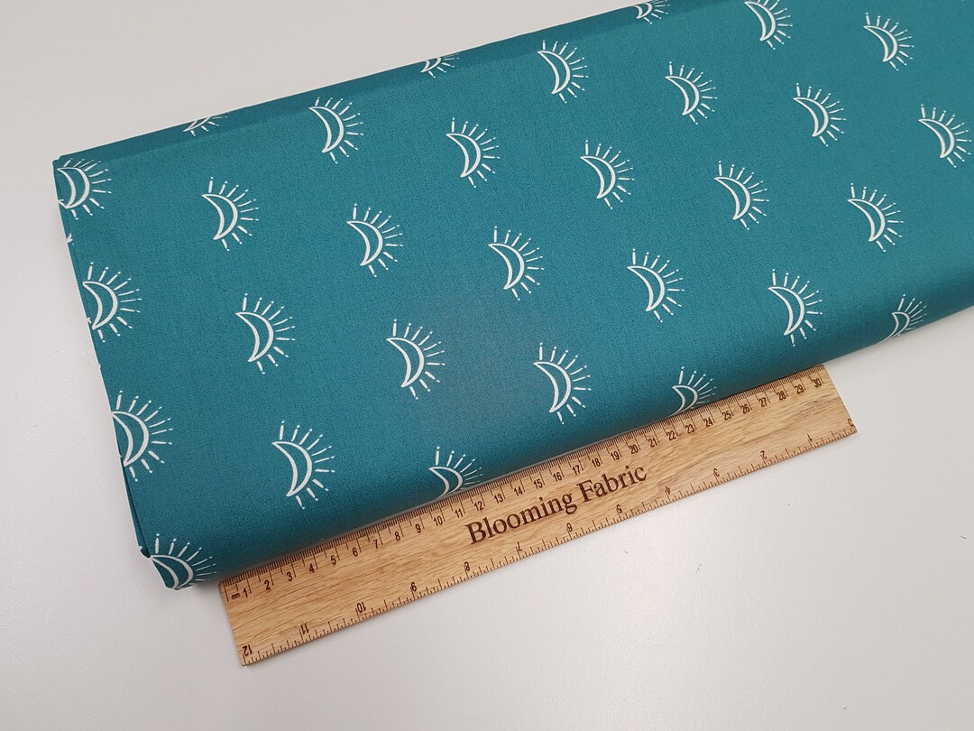 Sun Moon Fabric, Space Fabric, Craft and Clothing, Quilting Fabric Last ...