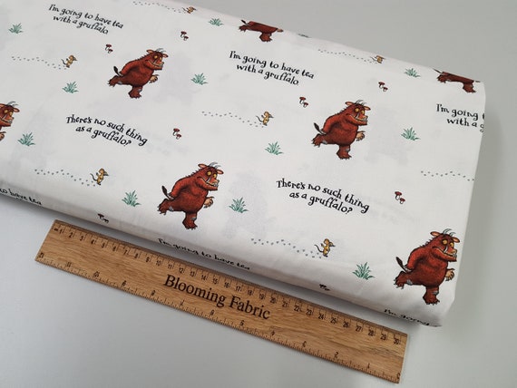 Gruffalo Fabric Animals Fabric Tea With Gruffalo 100% | Etsy