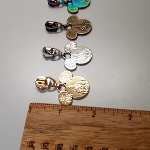 Zipper Pull Mouse Castle Nylon Bag Making Hardware Will Fit Size 5 ...