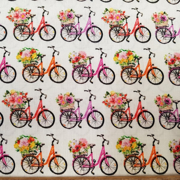Bicycle Fabric - Etsy UK