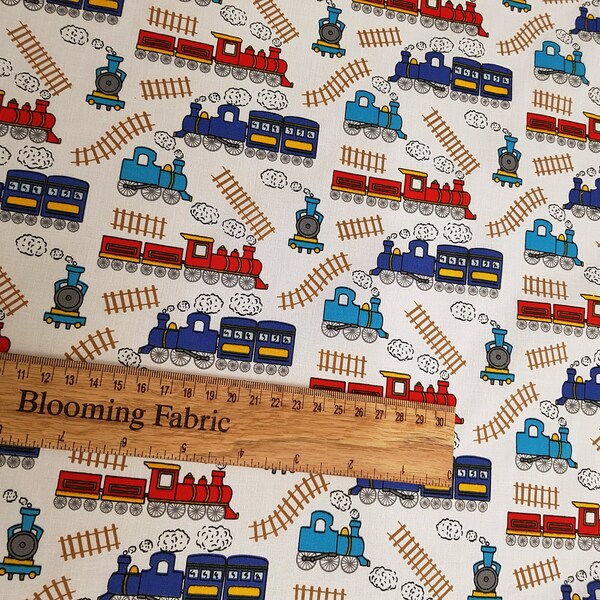 Train Fabric - Etsy
