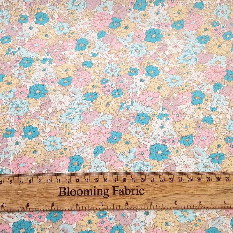 Flower Fabric - Etsy
