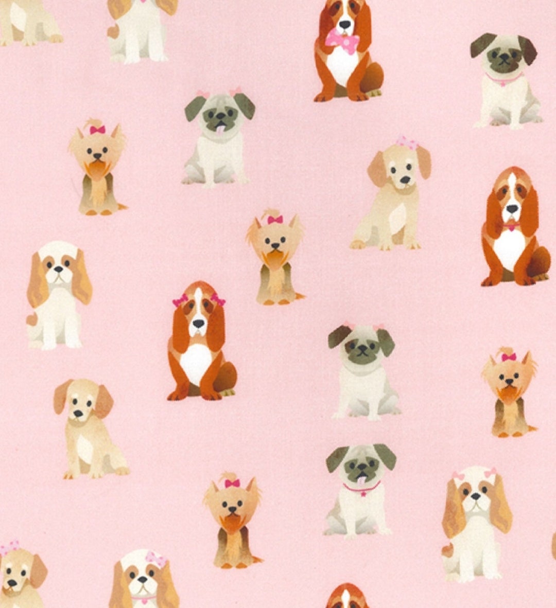 Cotton Fabric, Dog Fabric, Pet Fabric, Nurserie Cotton, Craft and ...