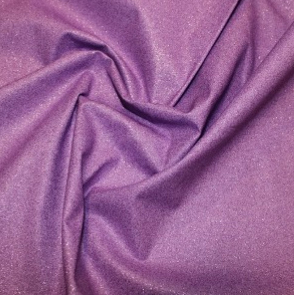 Lilac Glitter Fabric Sparkle Crystal Cotton Fabric Metallic - Etsy UK