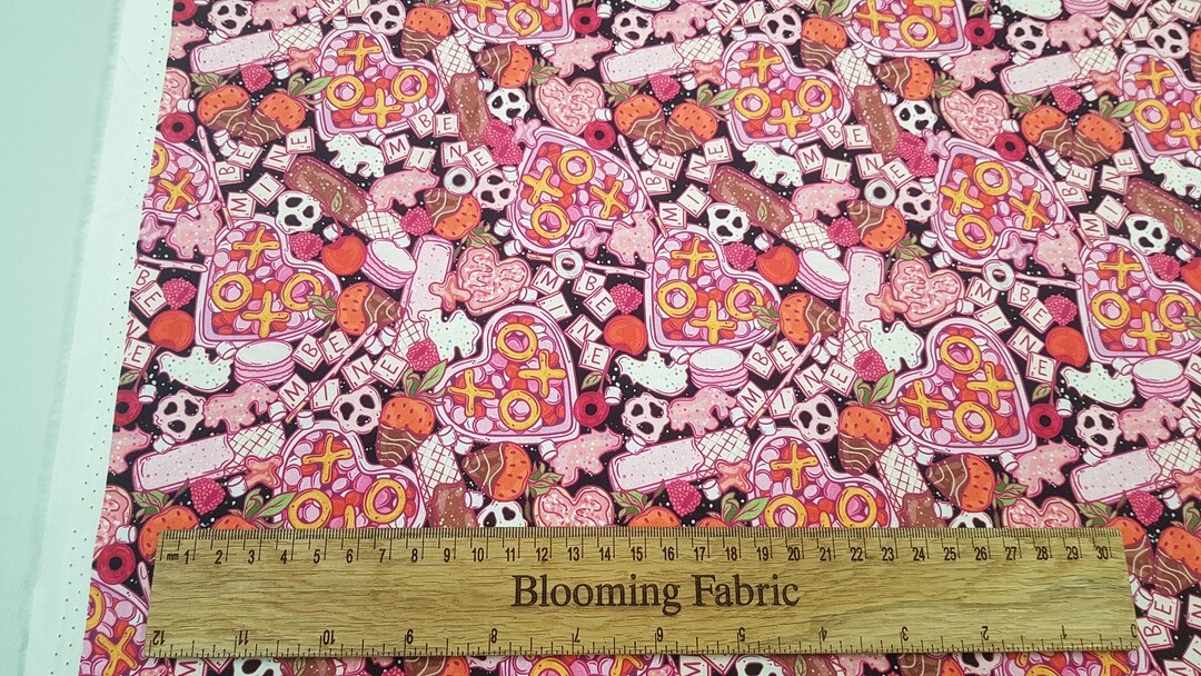 Love Candy, Heart Fabric, Love Fabric, Valentines Day Craft and ...