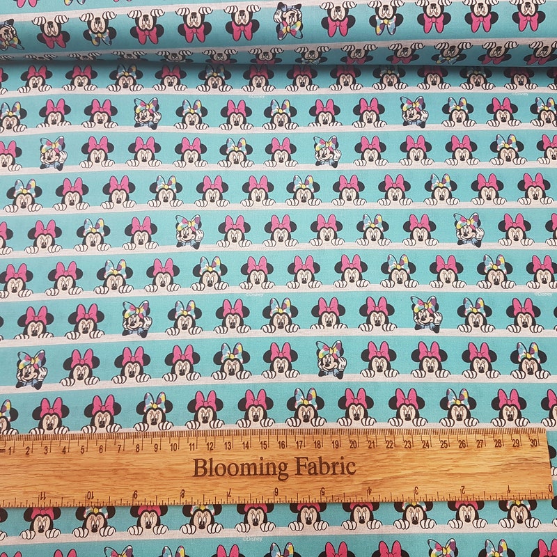 Minnie Mouse Fabric - Etsy