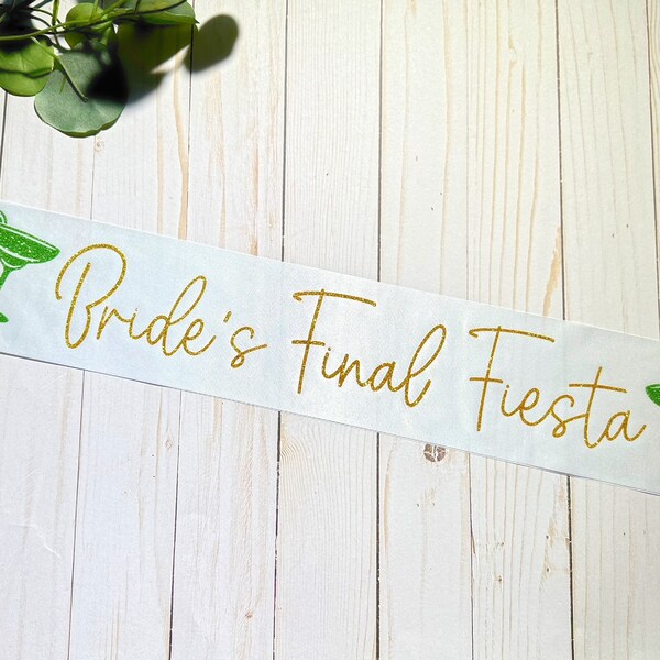 Fiesta Sash - Etsy