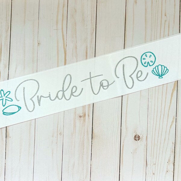 Beach Wedding Sash - Etsy