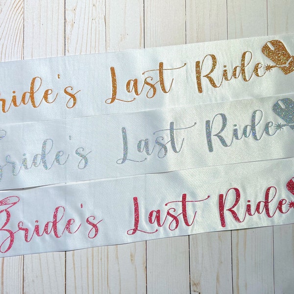 Bachelorette Sash - Etsy