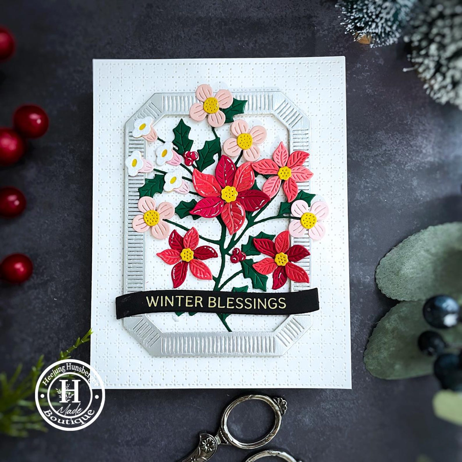 Spellbinders Christmas Cards Collection - Etsy