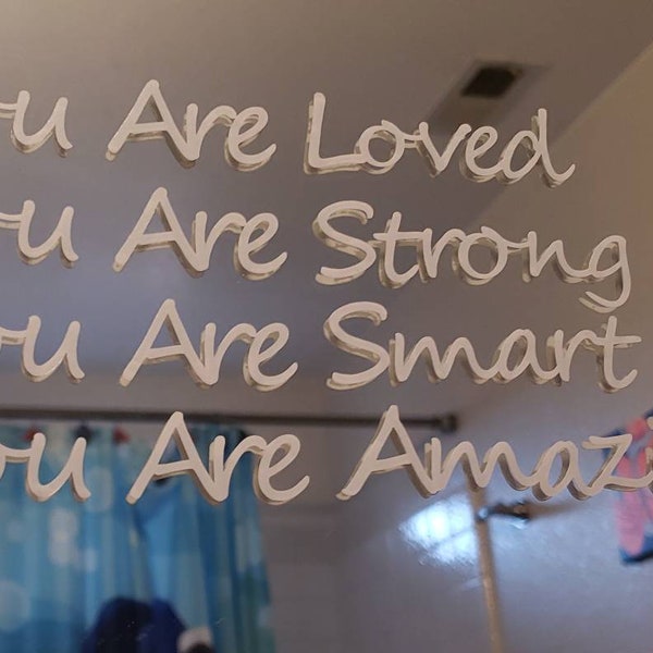Positive Wall Decal - Etsy