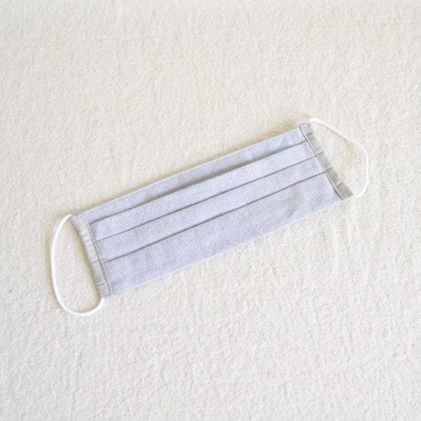 Organic Cotton Face Mask With Nose Wire - Etsy