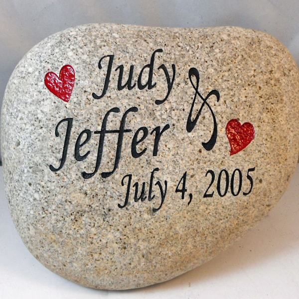 Engraved Stone - Etsy