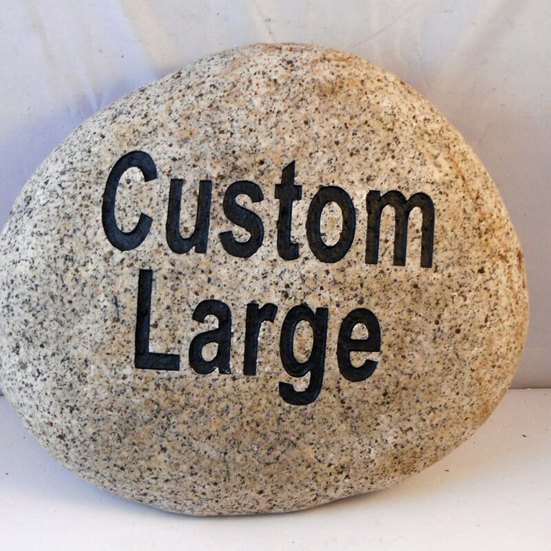 Address Rock - Etsy