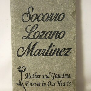 Bluestone Rock, 6" X 12" Paver Custom Engraved Memorial Sign, Custom ...