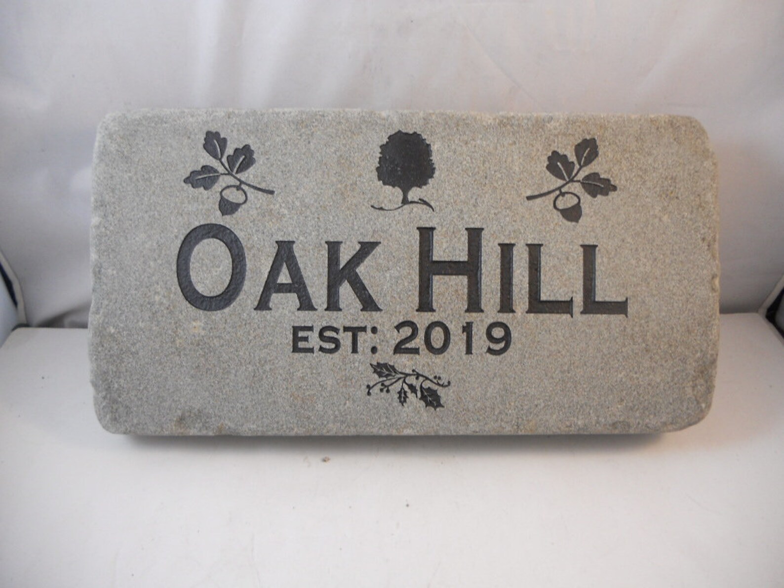 Bluestone Rock, 6" X 12" Paver Custom Engraved Memorial Sign, Custom ...