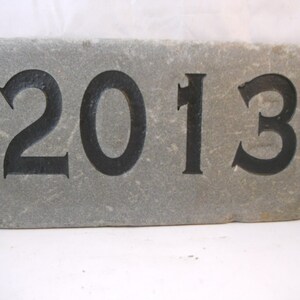 Bluestone Rock, 6" X 12" Paver Custom Engraved Memorial Sign, Custom ...