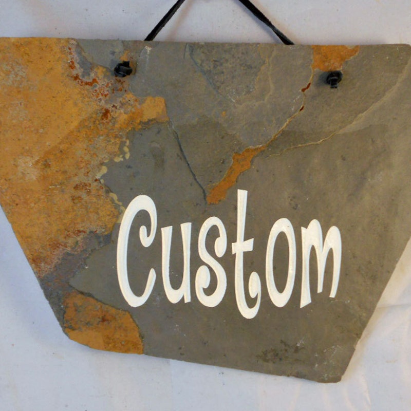 Slate Sign - Etsy