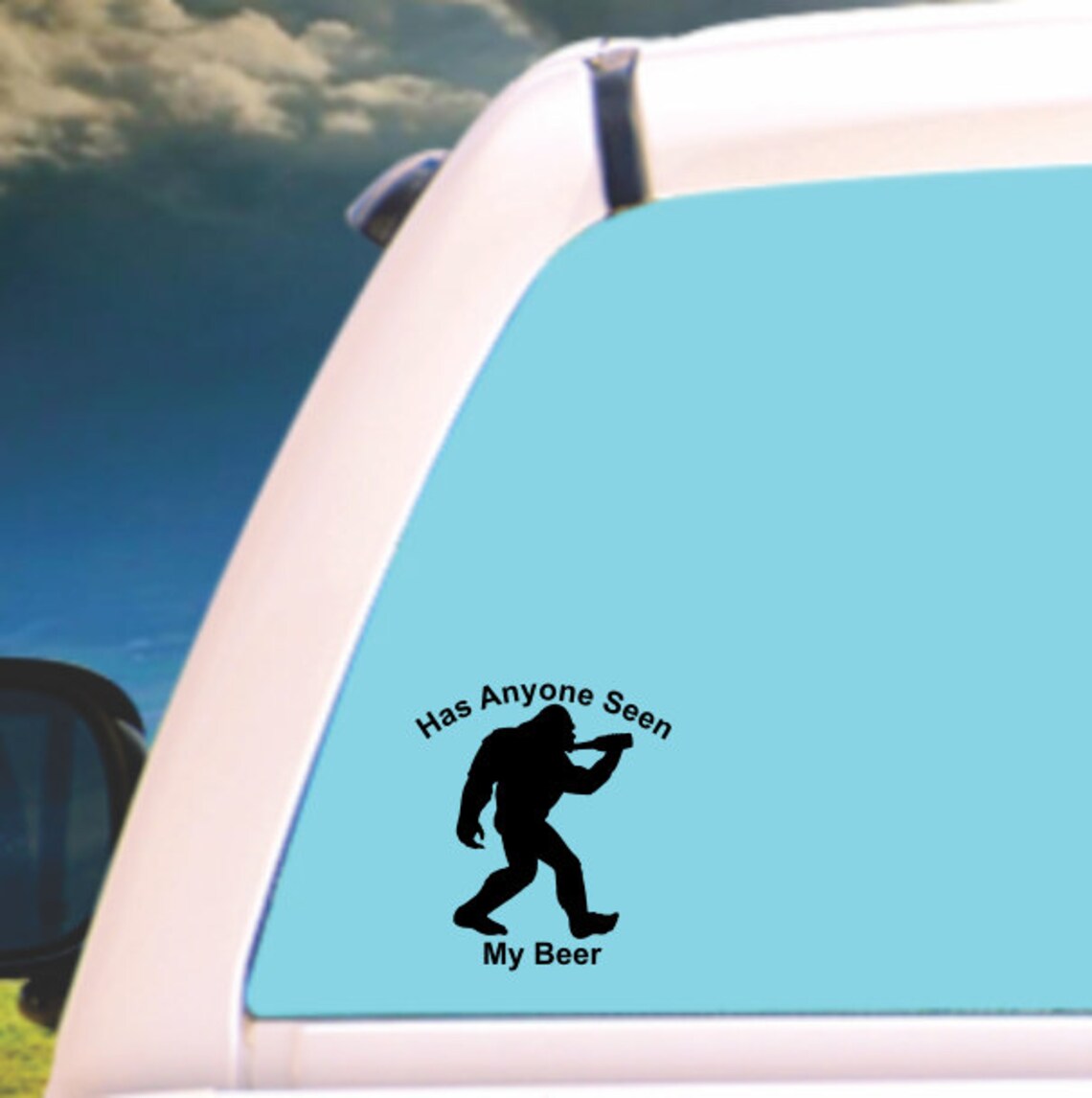 Bigfoot Sasquatch Vinyl Decal Window Wall Any Smooth Surface - Etsy