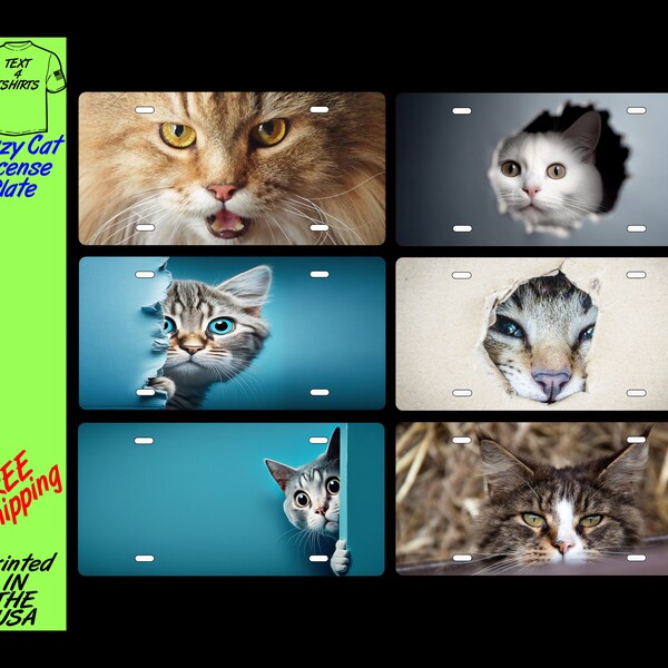 Front License Plate - Etsy