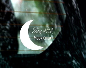Wild Child Car Decal | Etsy