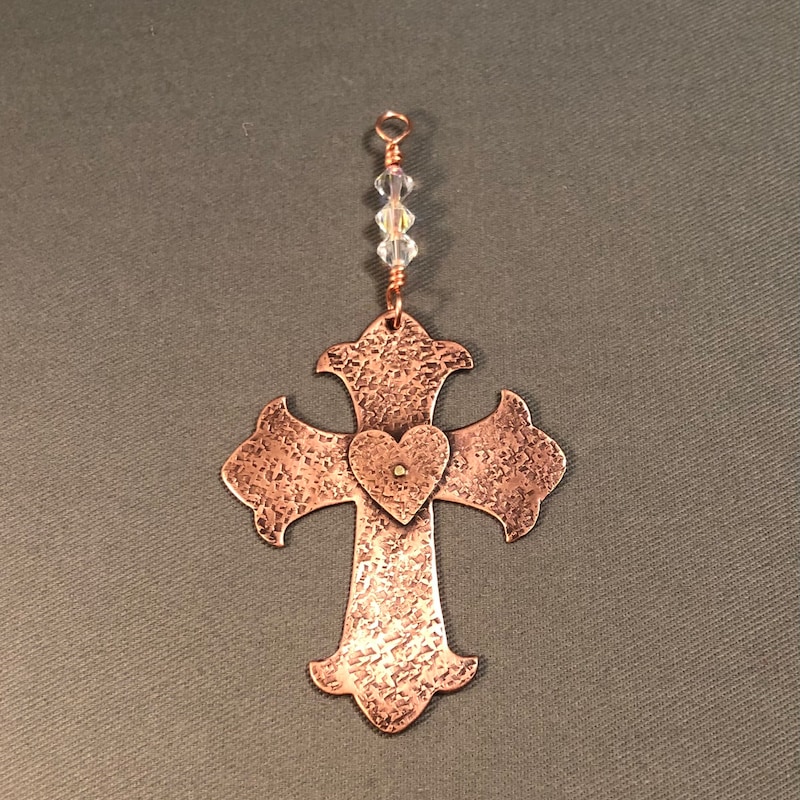 Copper Cross - Etsy