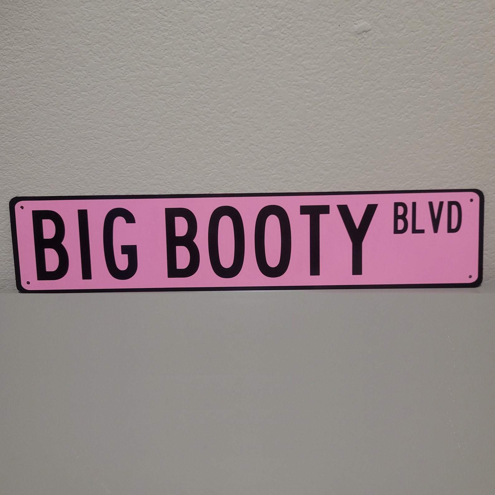 BIG BOOTY BLVD Aluminum Street Sign Funny Street Signs - Etsy