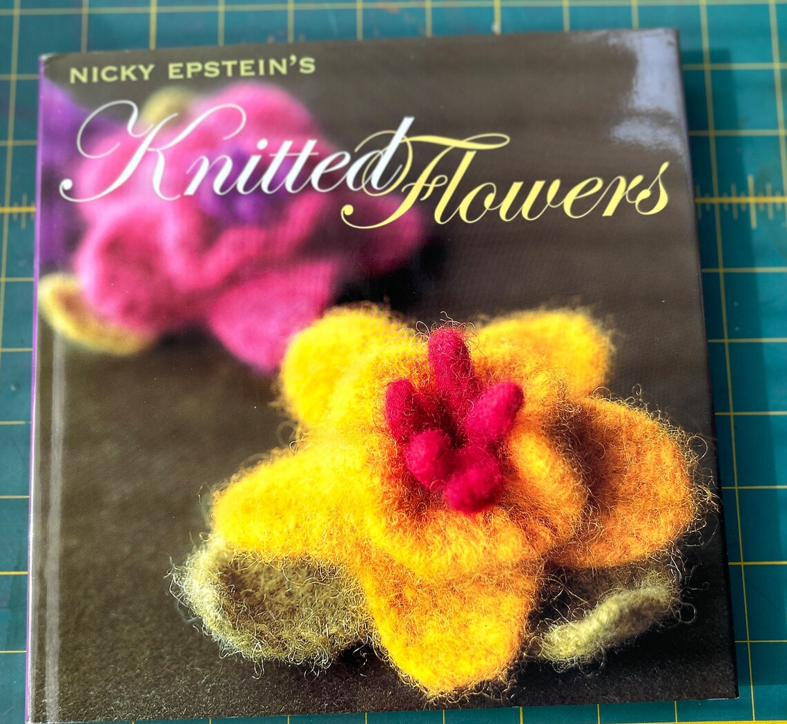 Knitted Flowers by Nicky Epstein - Etsy