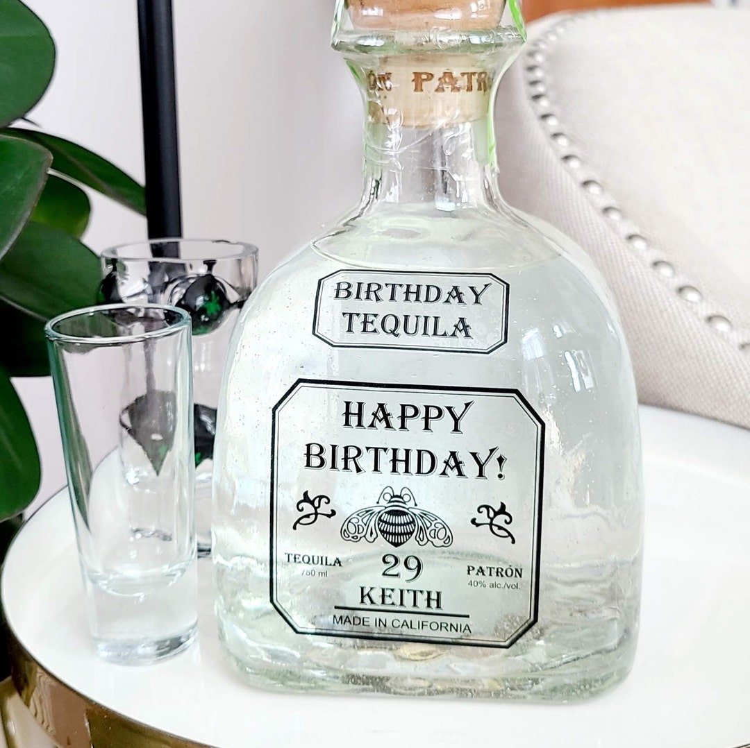 Tequila Label, Custom Patron Label, Tequila Custom Label, Birthday ... Tequila Label, Custom Patron Label, Tequila Custom Label, Birthday ...